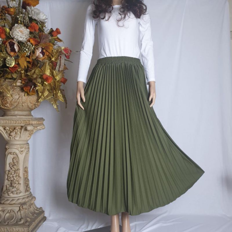 Jual Rok plisket rok plisket rok prisket premium (ROK PLISKET STANDAR ...