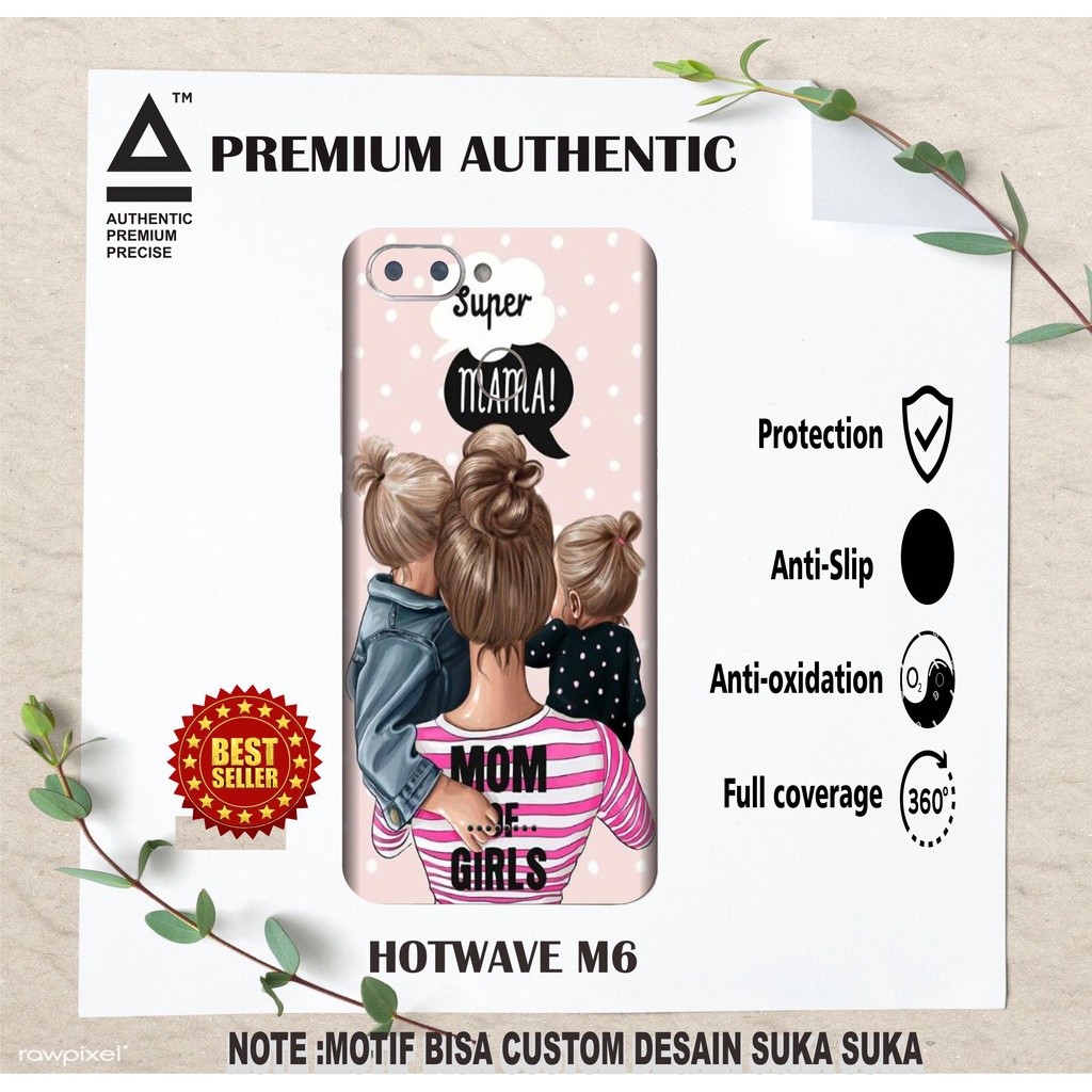 Jual STIKER PELINDUNG BODY HP HOTWAVE M6 (BEBAS CUSTOM) | Shopee Indonesia