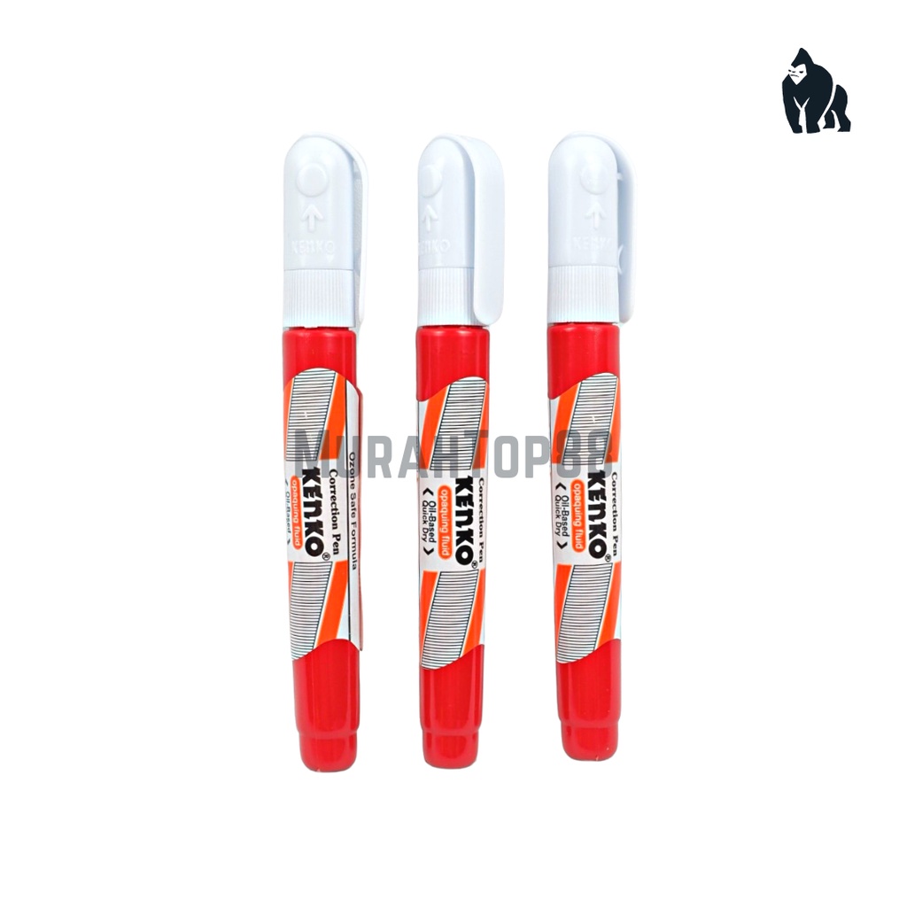 Jual Correction Pen Kenko KE-301 / Tip Ex Cair Botol Merah / Cairan ...