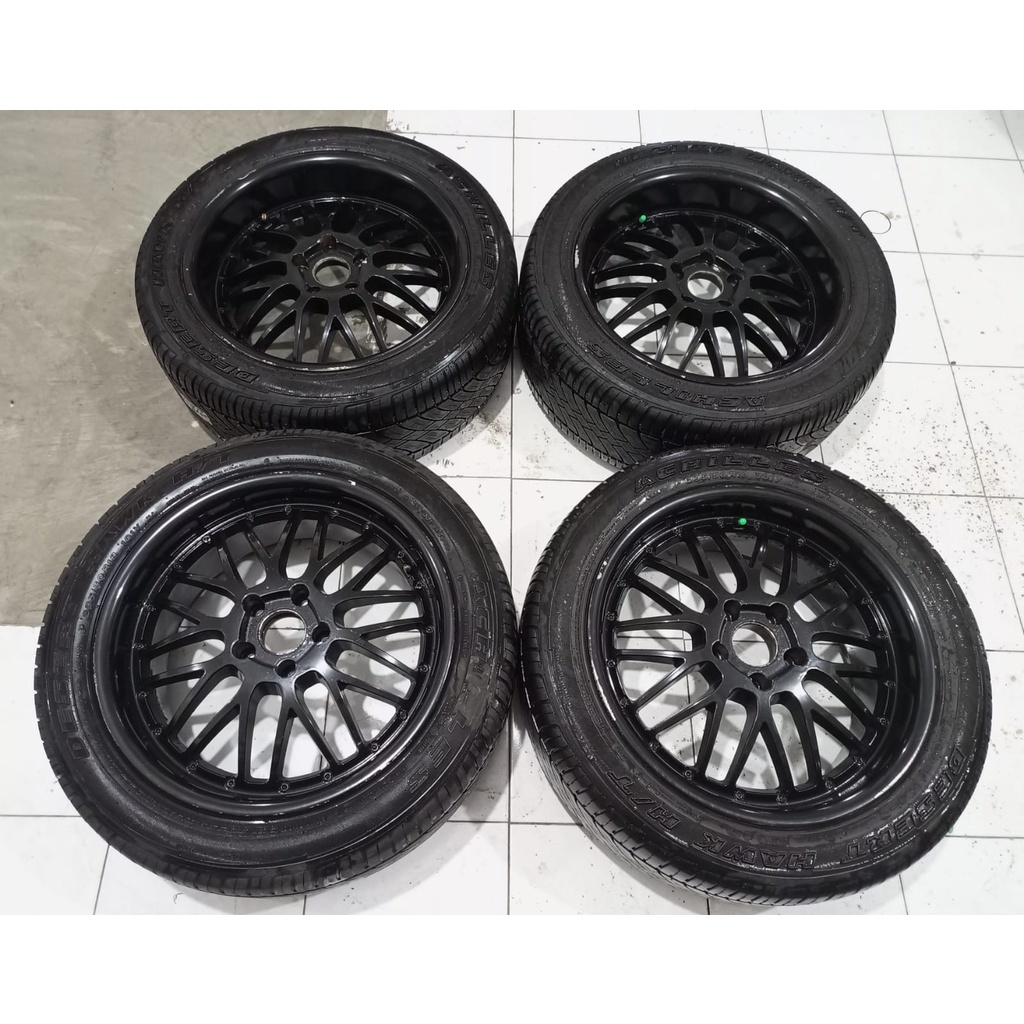 Jual VELG MOBIL SECOND EVOLUTION RING 18 LEBAR 8 PCD 5X114 + BAN ACH 235 50 R18 | Shopee Indonesia