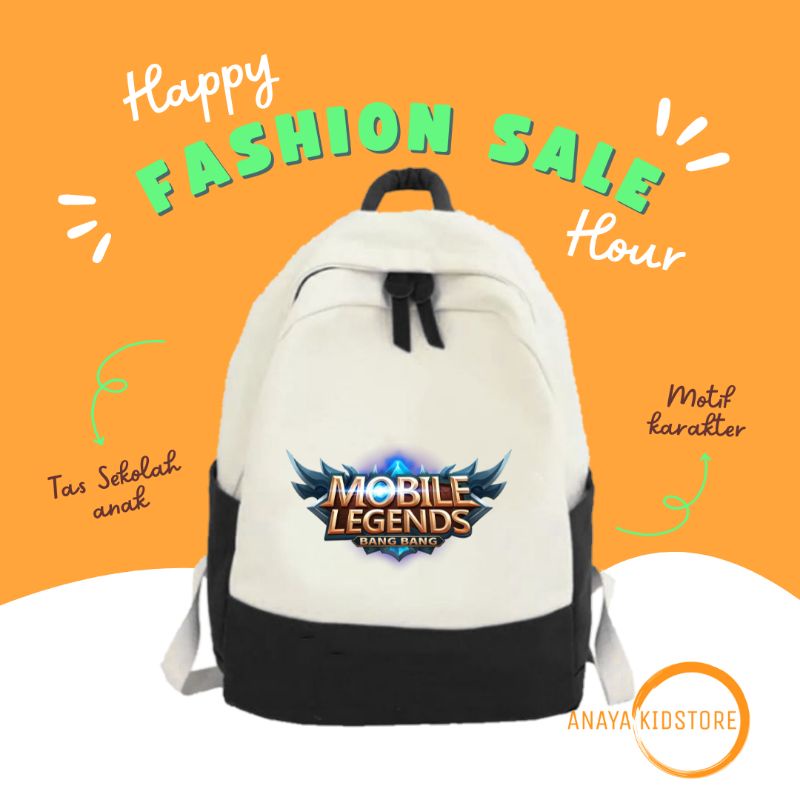 Jual TAS ANAK SEKOLAH MOBILE LEGENDS / TAS SEKOLAH TK / SD | Shopee ...