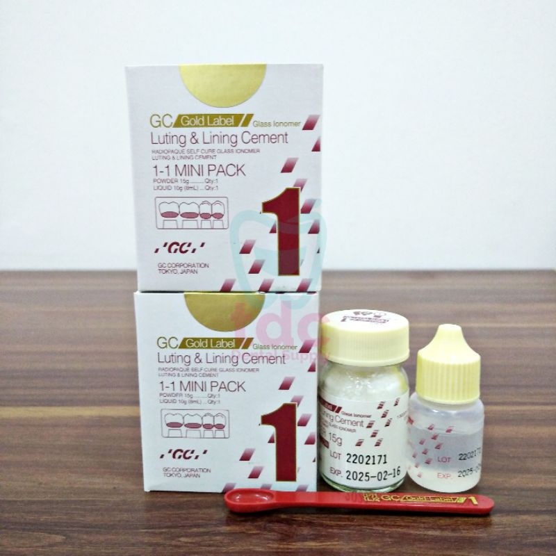 Jual gic fuji mini pack/luning dan cement gc lem gigi crown bridge ...