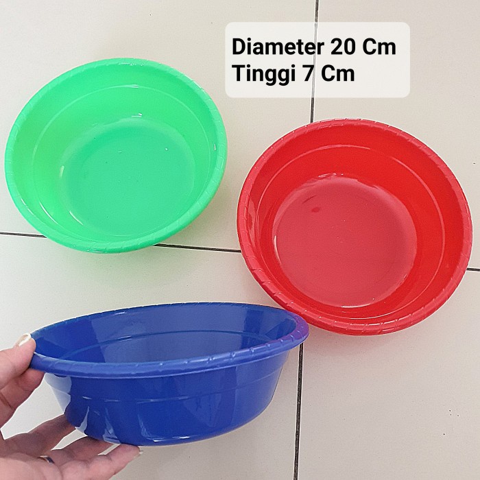 Jual Baskom Bulat Warna ONDORI MEDIUM Serbaguna Plastik Kuat Tebal ...