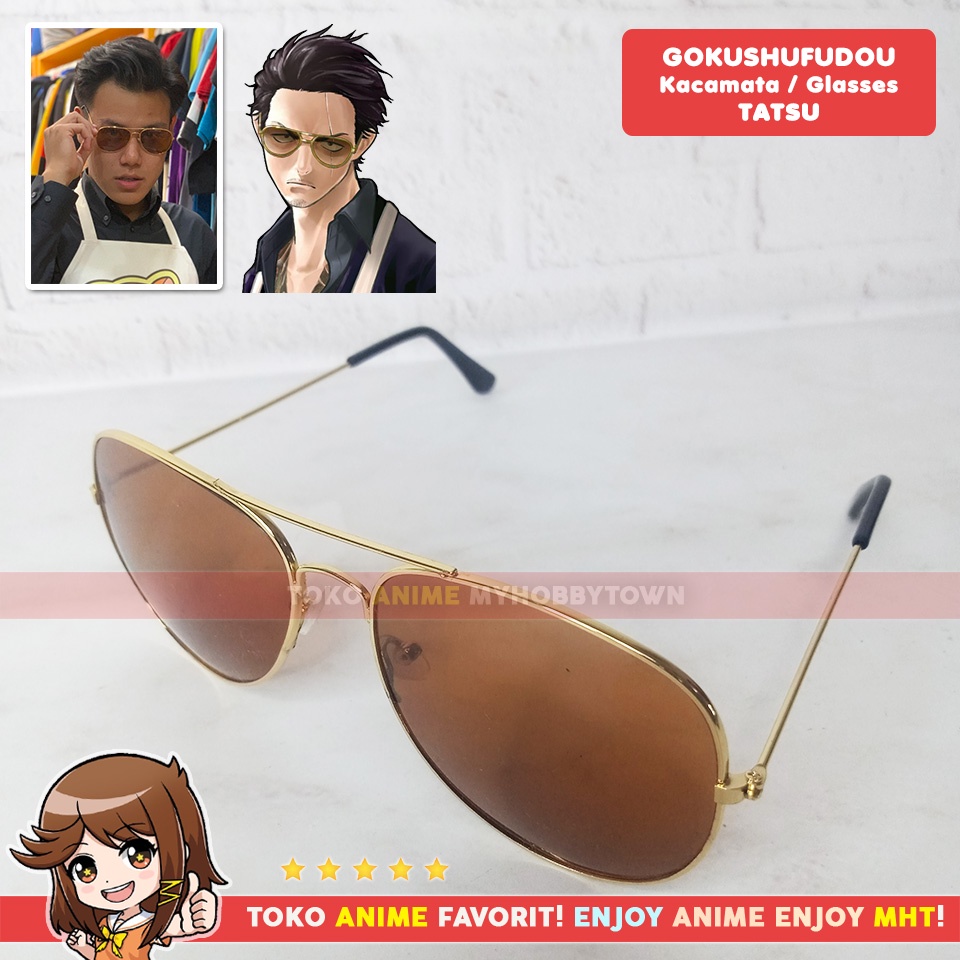 Jual Kacamata Tatsu Gokushufudou The Way Of The House Husband Cosplay ...