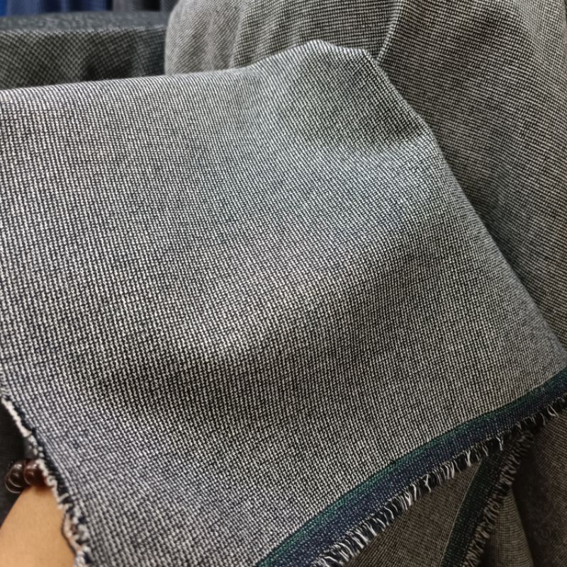 Jual BAHAN KAIN SEMI WOLL/ BAHAN KAIN TWEED SEMI WOLL / ( HARGA UNTUK 0 ...