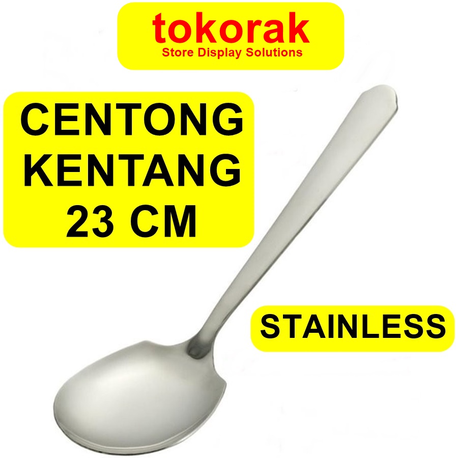 Jual CENTONG KENTANG STAINLESS TEBAL KOMODO SENDOK SAYUR BESAR LAUK ...