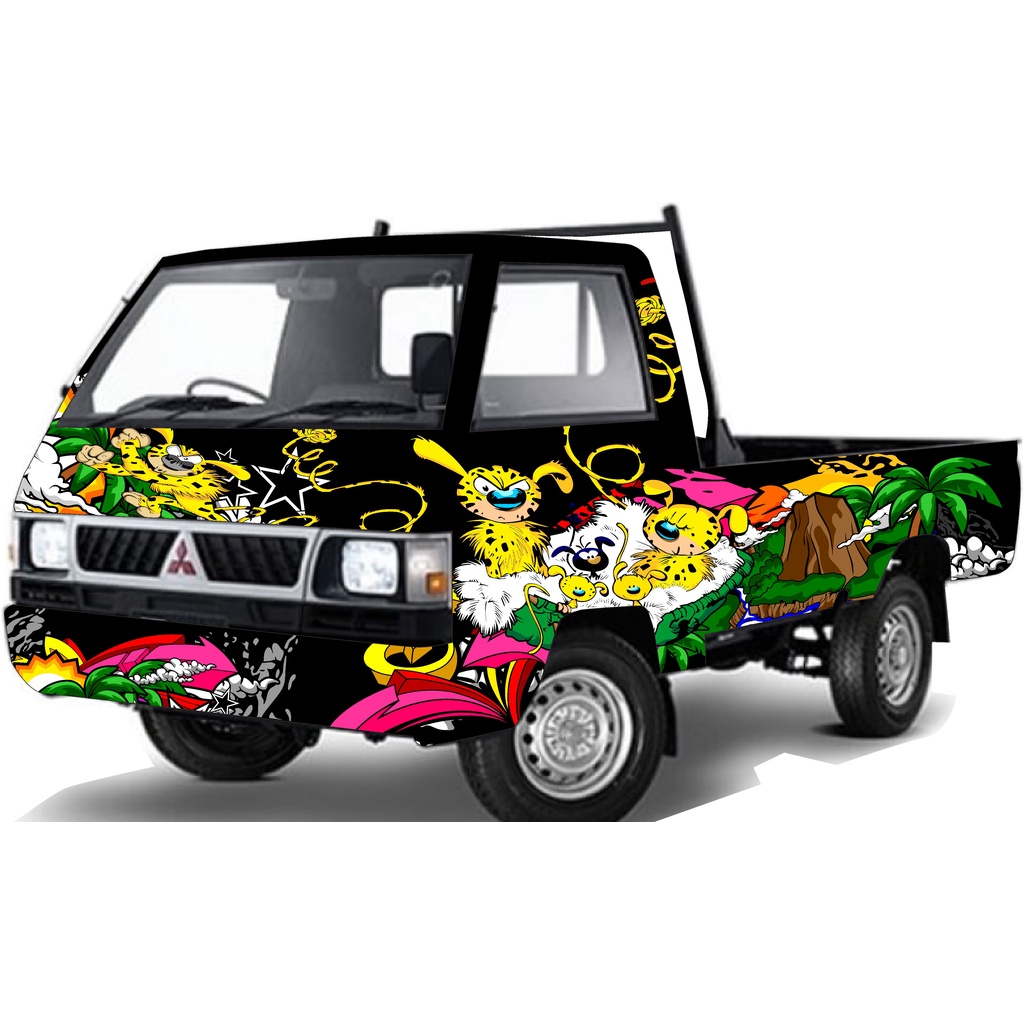 Jual Sticker Decal Full Body L300 Bisa Request Nama Warna Gambar ...