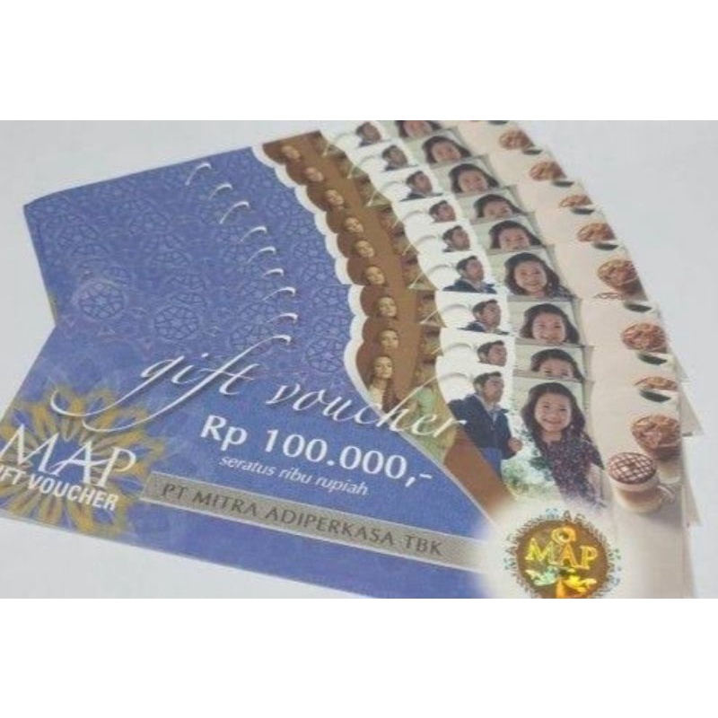 Jual Voucher MAP 10 Lembar @100K | Shopee Indonesia