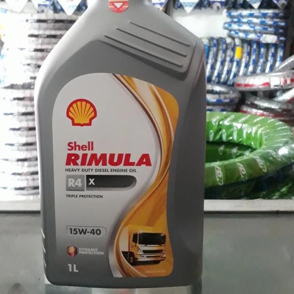 Jual Oli Shell Helix Rimula R4 X 15W/40 1L | Shopee Indonesia
