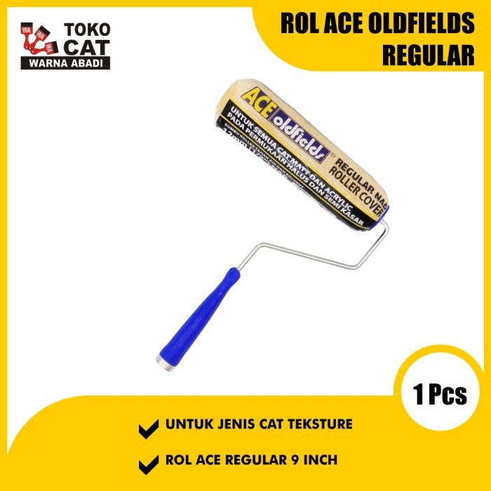 Jual Roll Kuas Rol Cat Ace Reguler ( Khusus Permukaan Halus & Semi ...