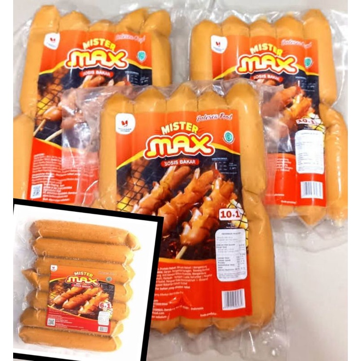 Jual Mister Max Sosis Bakar Sapi Original 500gr | Shopee Indonesia