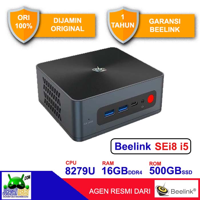 Jual Mini PC Beelink SEi8 Intel Core i5 8279U 16/500GB SSD NVMe WiFi ...