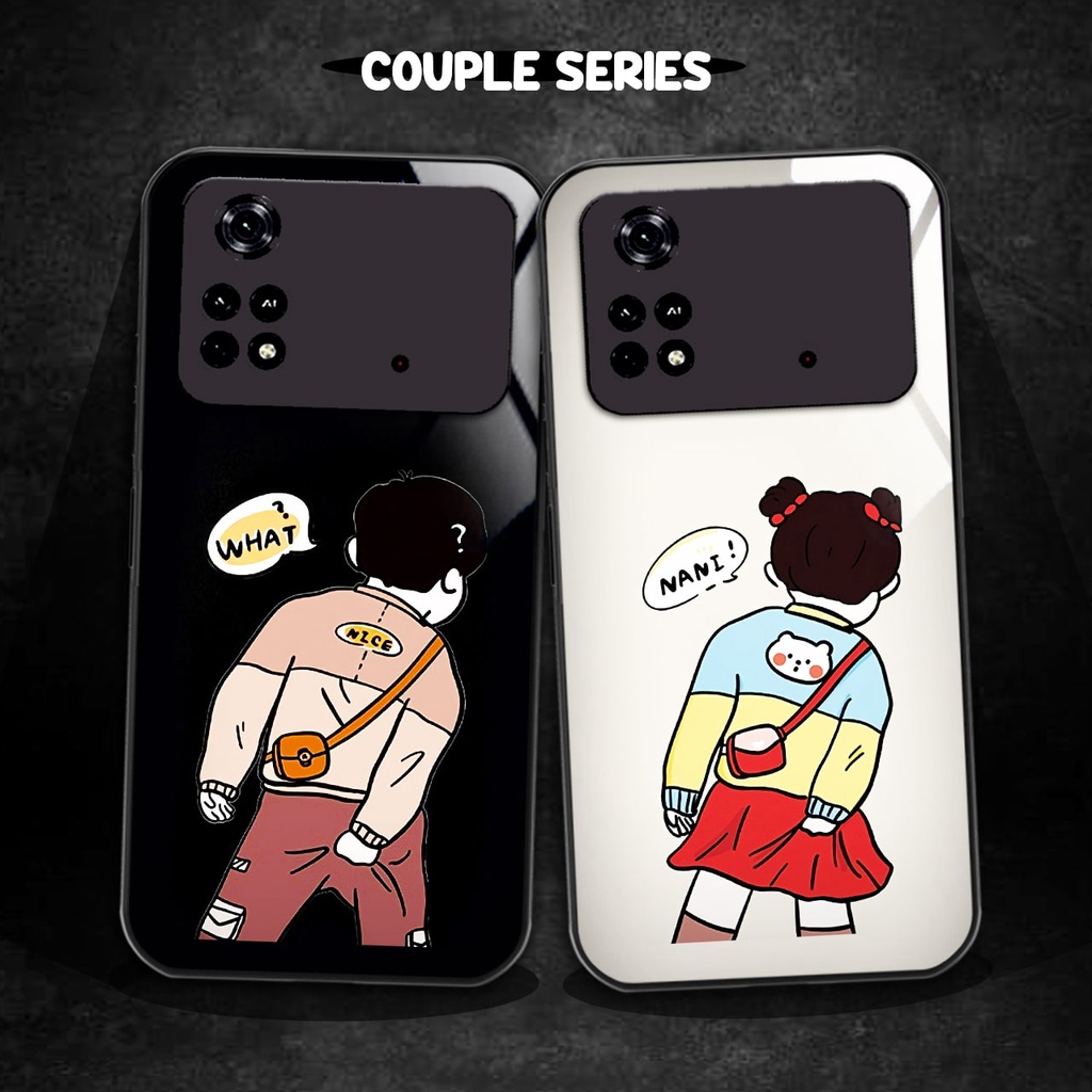 Jual A464 Softcase Kilau Themes Couple for All Type Hp - Casing Couple ...