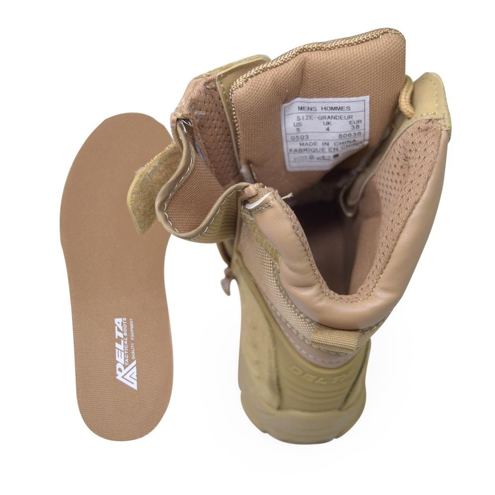 Jual BEST RATING Sepatu Delta Force Elite Boots 516-8 Inch Coklat ...
