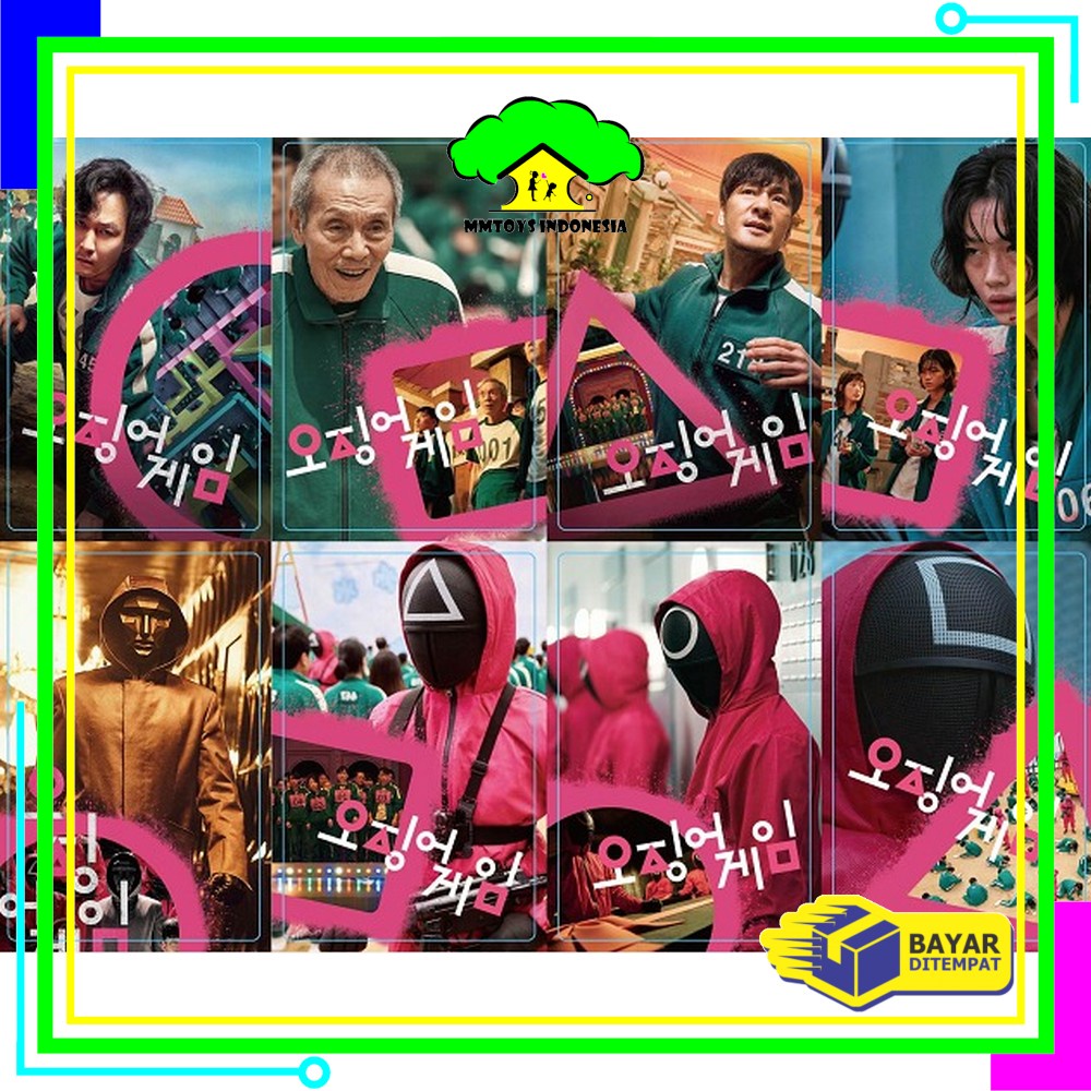 Jual MI-M220 Jigsaw Puzzle Squid Game ISI 500PCS Dekorasi Ruangan ...