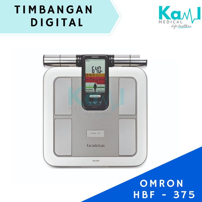 Jual Omron Timbangan Badan Digital HBF-375 Karada Scan / Body ...