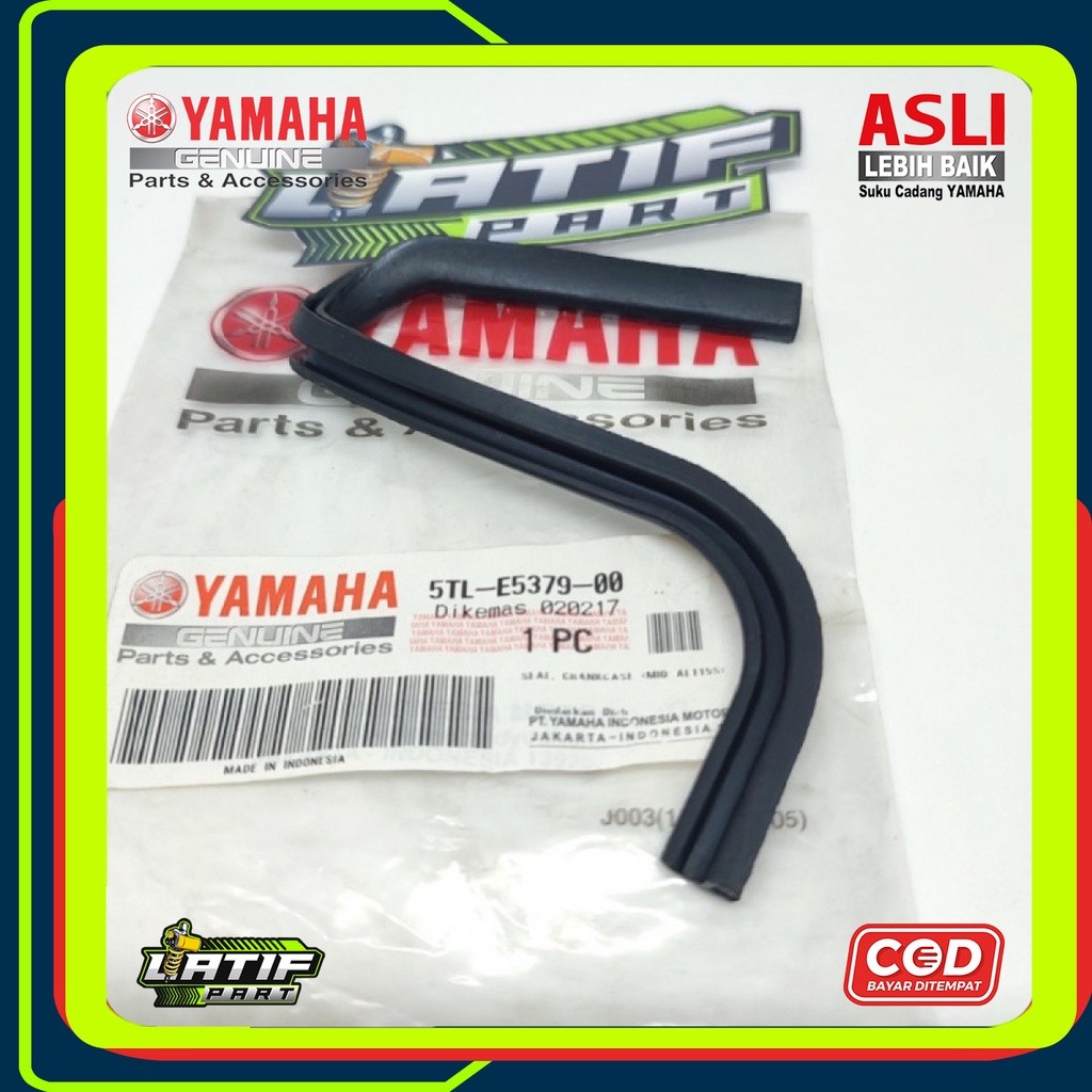 Jual Karet Seal Cover Cvt Mio Bagian Tengah Pendek Yamaha Mio Sporty Mio Smile Original Asli ...