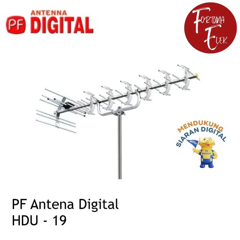Jual PF Antena TV Digital HD / HDU - 19 High Gain | Shopee Indonesia