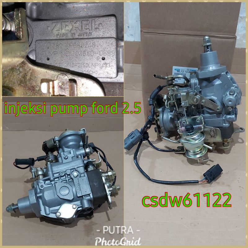 Jual injection pump ford ranger 2.5 injeksi pump ford ranger 2.5 2500cc ...