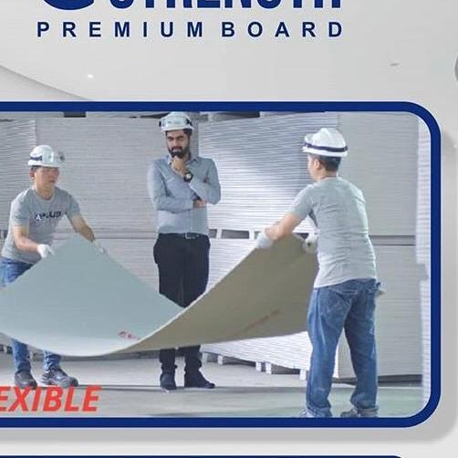 Jual Gypsum Aplus G-Strength Premium board 9mm x 120" x 2400 mm atap ...