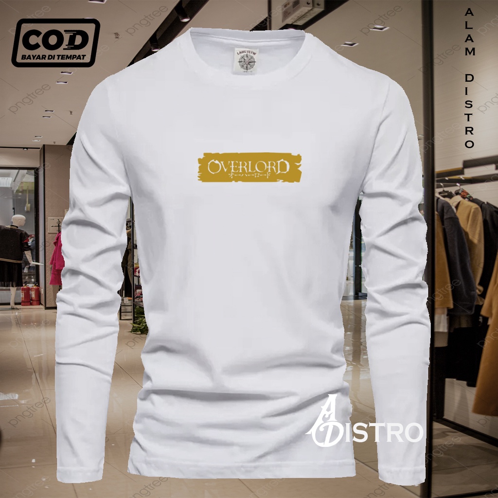 Jual Alam Distro88 COD Kaos Distro Lengan Panjang Overlodr Blok Text ...