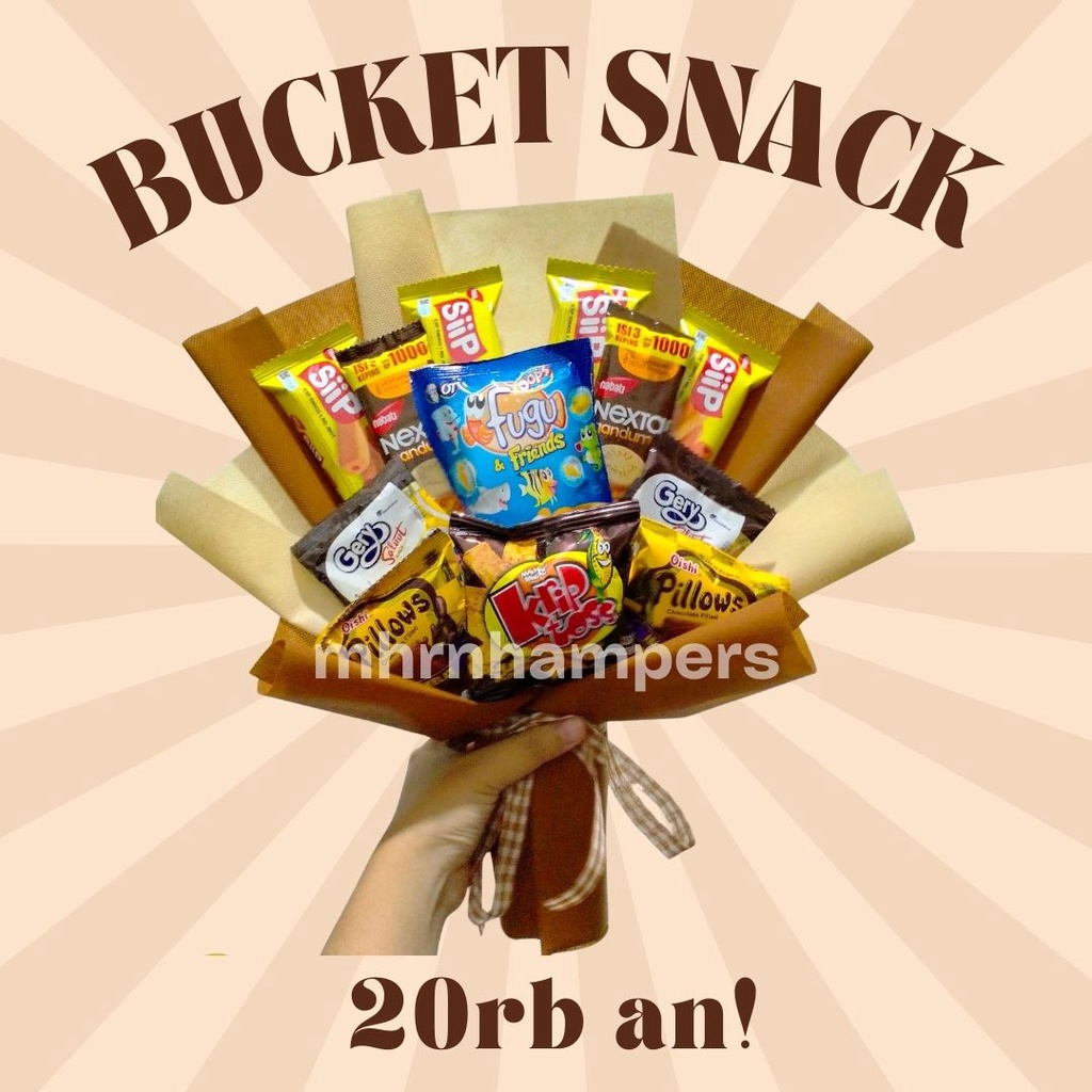 Jual Bucket Snack/Buket Snack/Bouquet Snack Murah 25rban (Sempro/Wisuda ...