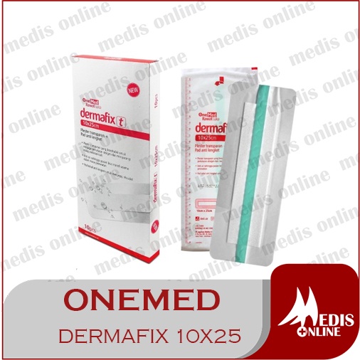 Jual Dermafix T Plester Luka Transparan Anti Air 10x25 cm / Dermafix-T ...
