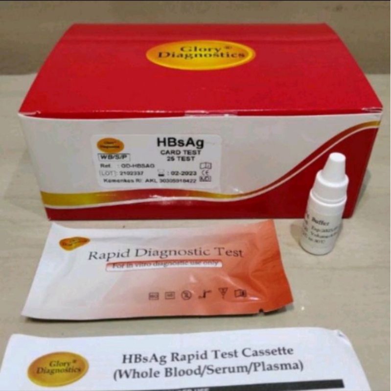 Jual HBSAg Card isi 25 Test + Buffer 10ml | Shopee Indonesia