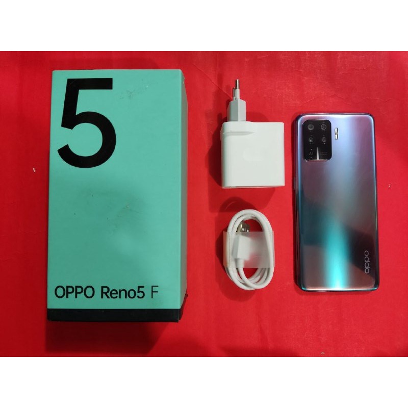 Jual OPPO RENO 5F 8/128GB FULSET SECOND | Shopee Indonesia