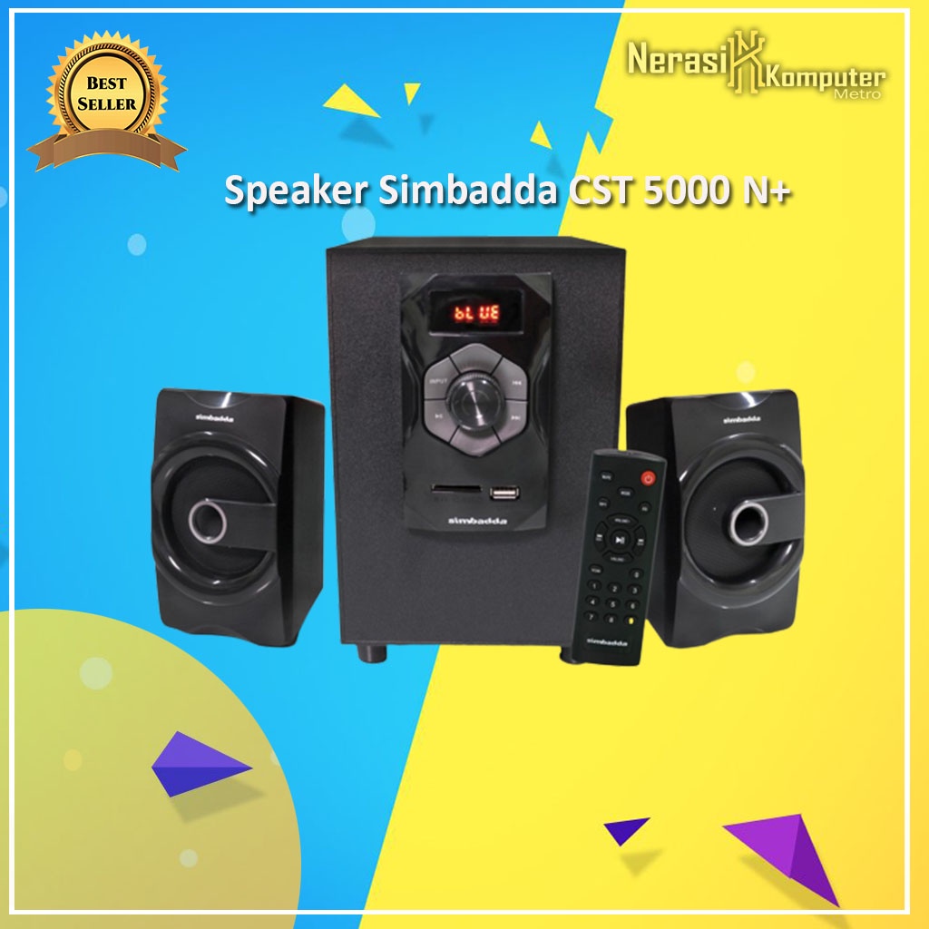 Jual Speaker Simbadda CST 5000 N+ - Subwoofer Bass Power - Bluetooth ...