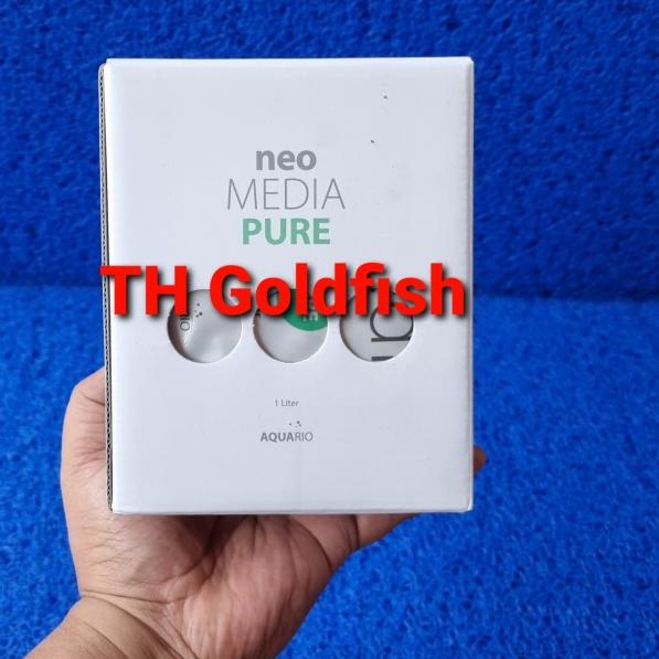 Jual Neo Media PURE 1 Liter, Aquario Media Filter Aquarium Kolam ...