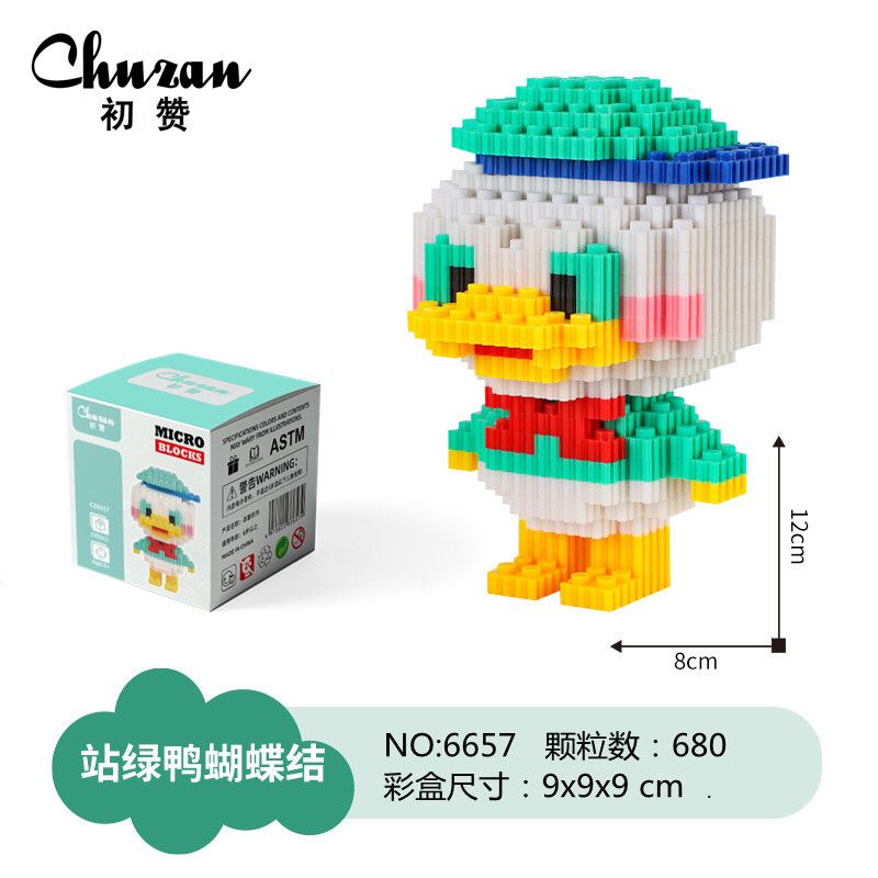 Jual Nano Block Donald duck daisy duck series building block mainan ...
