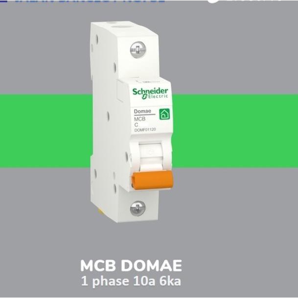 Jual MCB SCHNEIDER 1 PHASE 10A | Shopee Indonesia