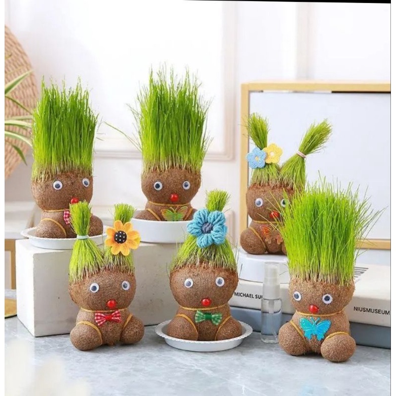 Jual Boneka Rumput Mainan Boneka Rumput Mainan Rumput Mainan Boneka ...