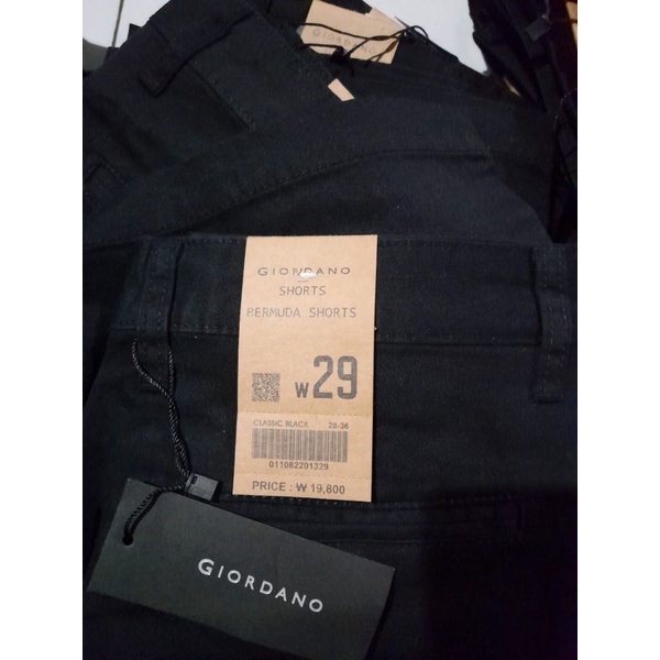 Jual Celana Pendek Pria Giordano Original- Giordano Short Pants (size ...