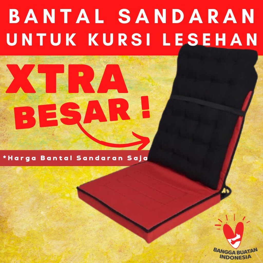 Jual Bantal Sandaran Untuk Kursi Lesehan Xtra Besar Senderan Alas Duduk ...