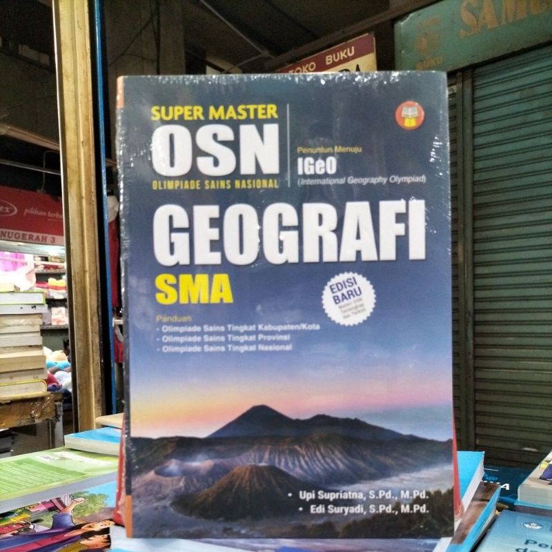 Jual BUKU SUPER MASTER OSN GEOGRAFI UNTUK SMA/MA. | Shopee Indonesia
