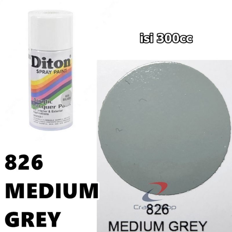 Jual Cat Pilox Diton Dark Grey 824 300cc Warna Abu Gelap frame sepeda ...