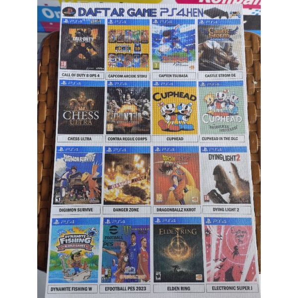 Jual DAFTAR GAME PS4 HEN | Shopee Indonesia