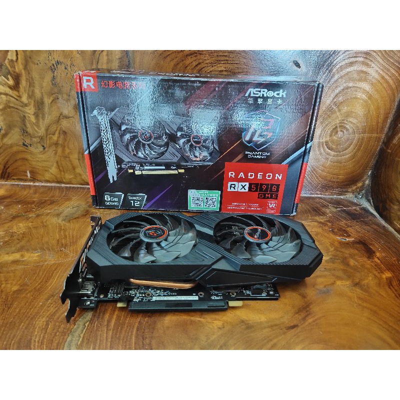 Jual VGA Asrock Radeon RX590 Phanton Gaming 8GB GDDR5 Like New Full ...