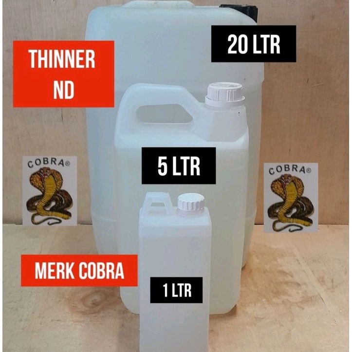 Jual Thinner ND 20 liter Cobra Thinner ND Cobra 20 Liter Thiner ND ...