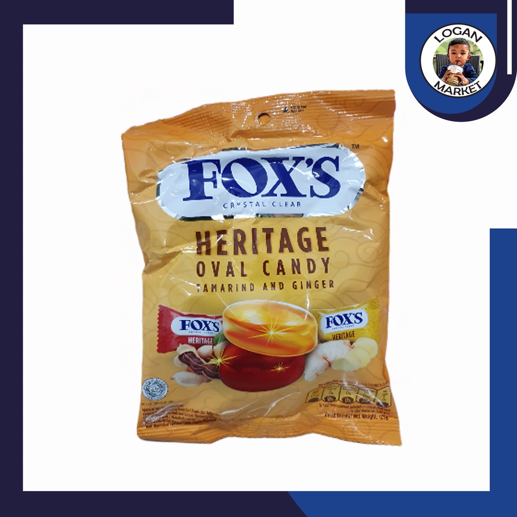 Jual Fox Foxs Fox's Permen Oval Flowrap Candy 125gr 125gram 125 gram ...