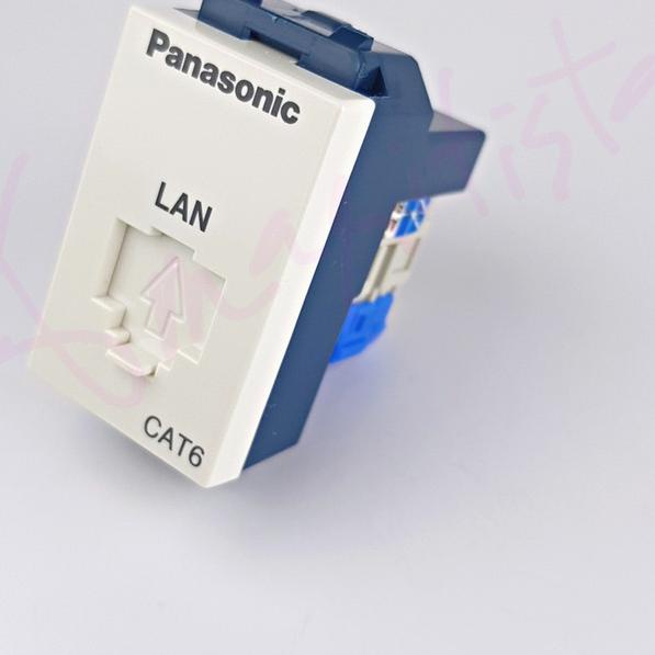 Jual Module Panasonic LAN CAT6 DATA MODULAR JACK WEJ24886 | Shopee ...