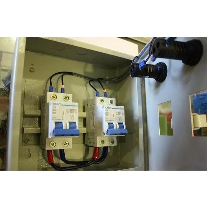 Jual Ready Stok Panel Interlock Switch Pln - Genset Chint 2P Ohm Saklar ...