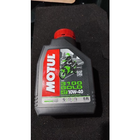 Jual Motul Oli Motor 3100 Gold 4T 10W40 0.8L | Shopee Indonesia