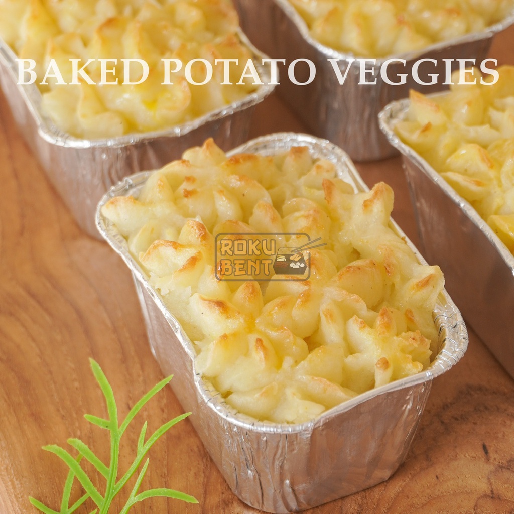 Jual Potato Veggies Roku Bento isi 5 - Kentang Keju Panggang / Baked ...