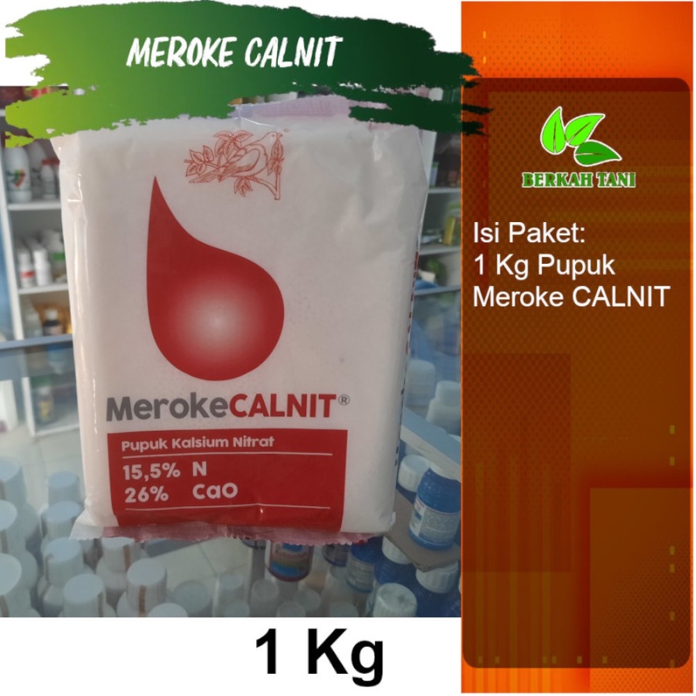 Jual Pupuk Meroke Calnit 1 Kg Pupuk Kalsium Nitrat | Shopee Indonesia