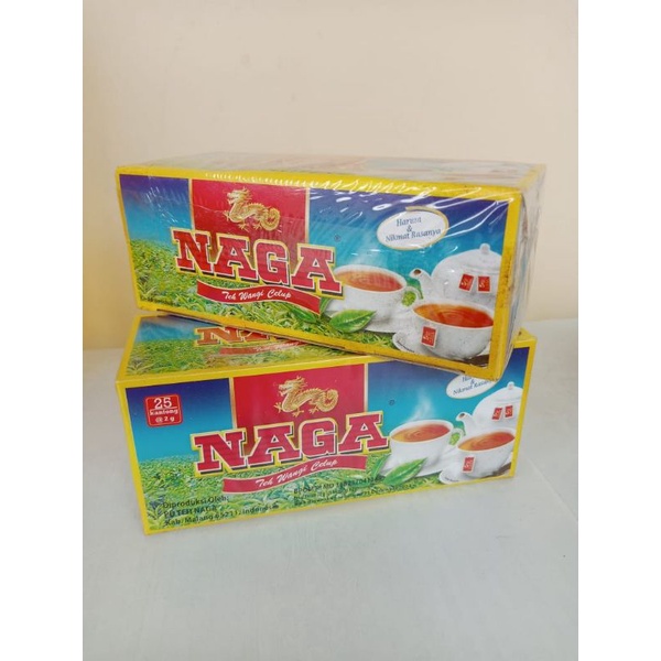 Jual Teh naga kemasan kotak isi 25 kantong | Shopee Indonesia