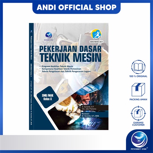 Jual Pekerjaan Dasar Teknik Mesin Kelas SMK/MAK X | Shopee Indonesia