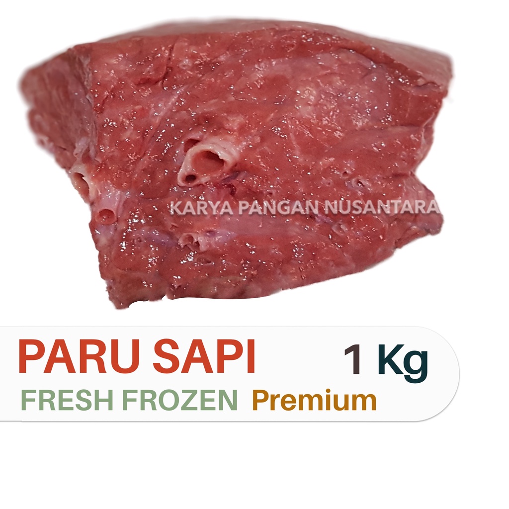 Jual PARU SAPI MENTAH 1KG FRESH FROZEN DAGING PARU SAPI SEGAR PREMIUM 1 ...